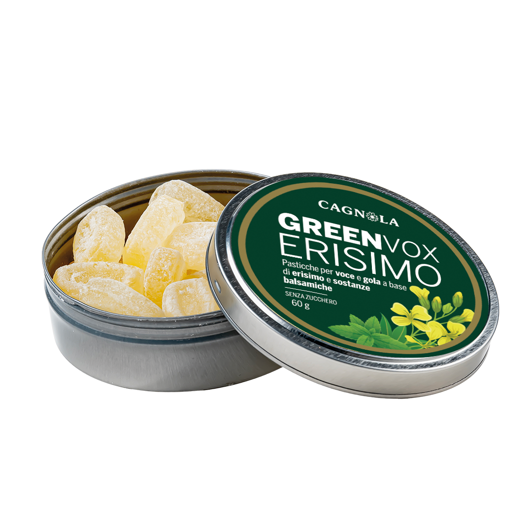 GreenVox Erisimo | pasticche voce e gola – Dott. C. Cagnola